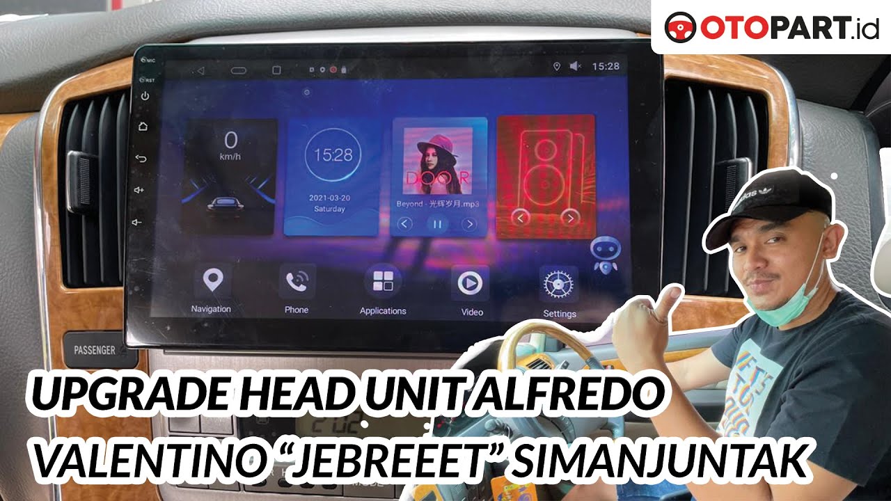 ALPHARD GEN 1 (2003-2007) VALENTINO JEBREEET | UPGRADE HEAD UNIT ...