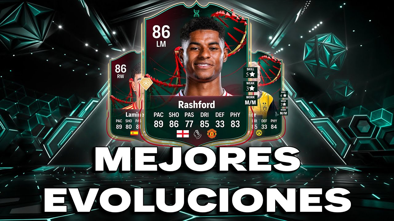 MEJORES EVOLUCIONES DE MARAVILLA EXTREMA | EVOS EAFC 25 ULTIMATE TEAM - YouTube
