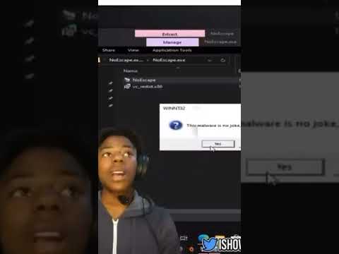 IShowSpeed downloads a virus onto his computer - YouTube