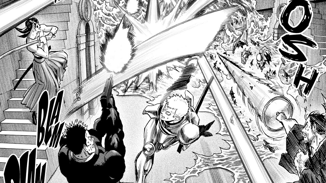 Atomic Samurai's Disciples vs Evil Natural Water | One-Punch Man - YouTube