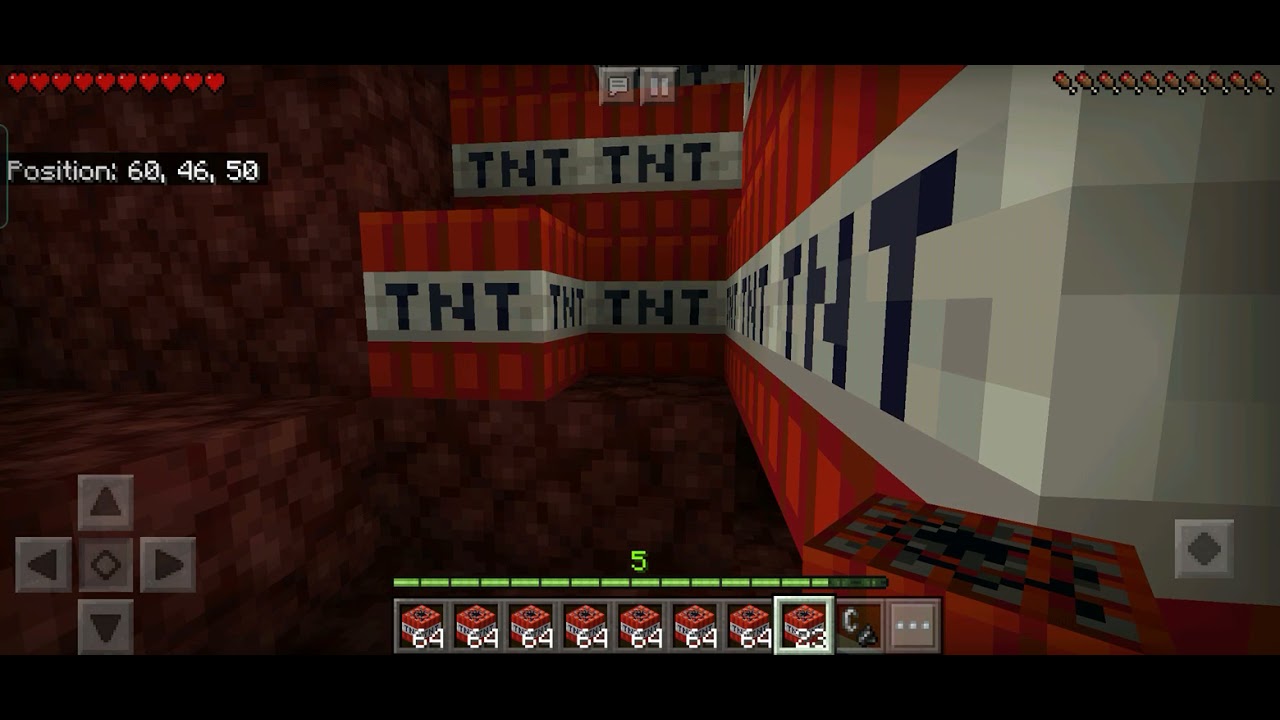 Big Explosion in Nether (Minecraft Survival) - YouTube