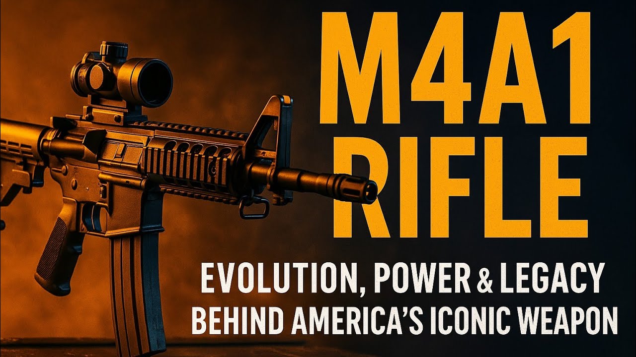 M4A1 Rifle: Evolution, Power & Legacy Behind America’s Iconic Weapon ...