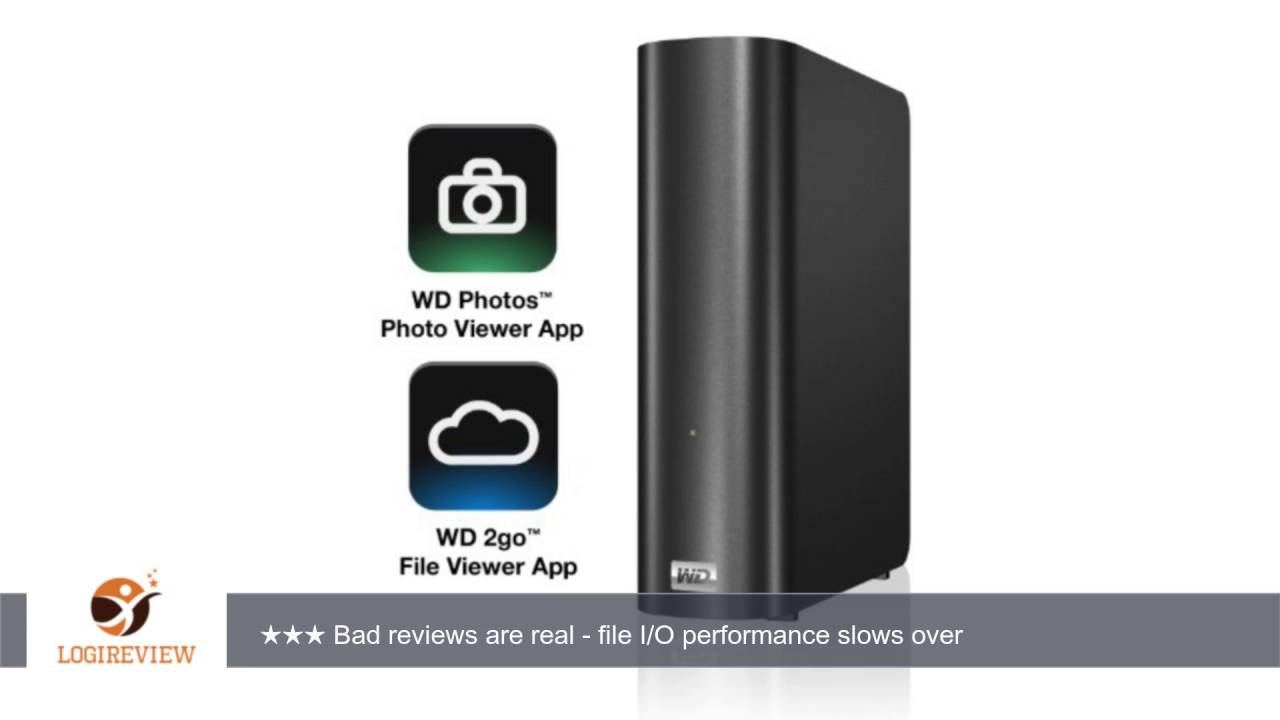WD My Book Live 2TB Personal Cloud Storage NAS Share Files and Photos ...