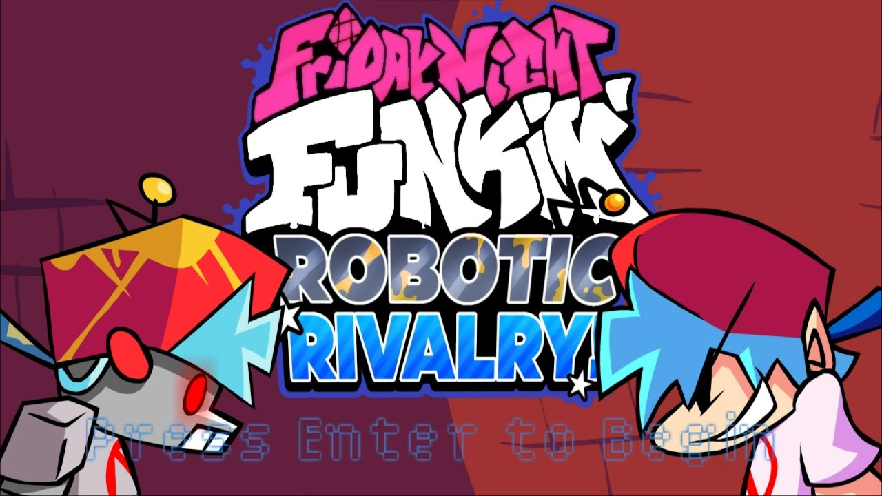 FNF:-) Robotic Rivalry (Vs Botfiend) - YouTube