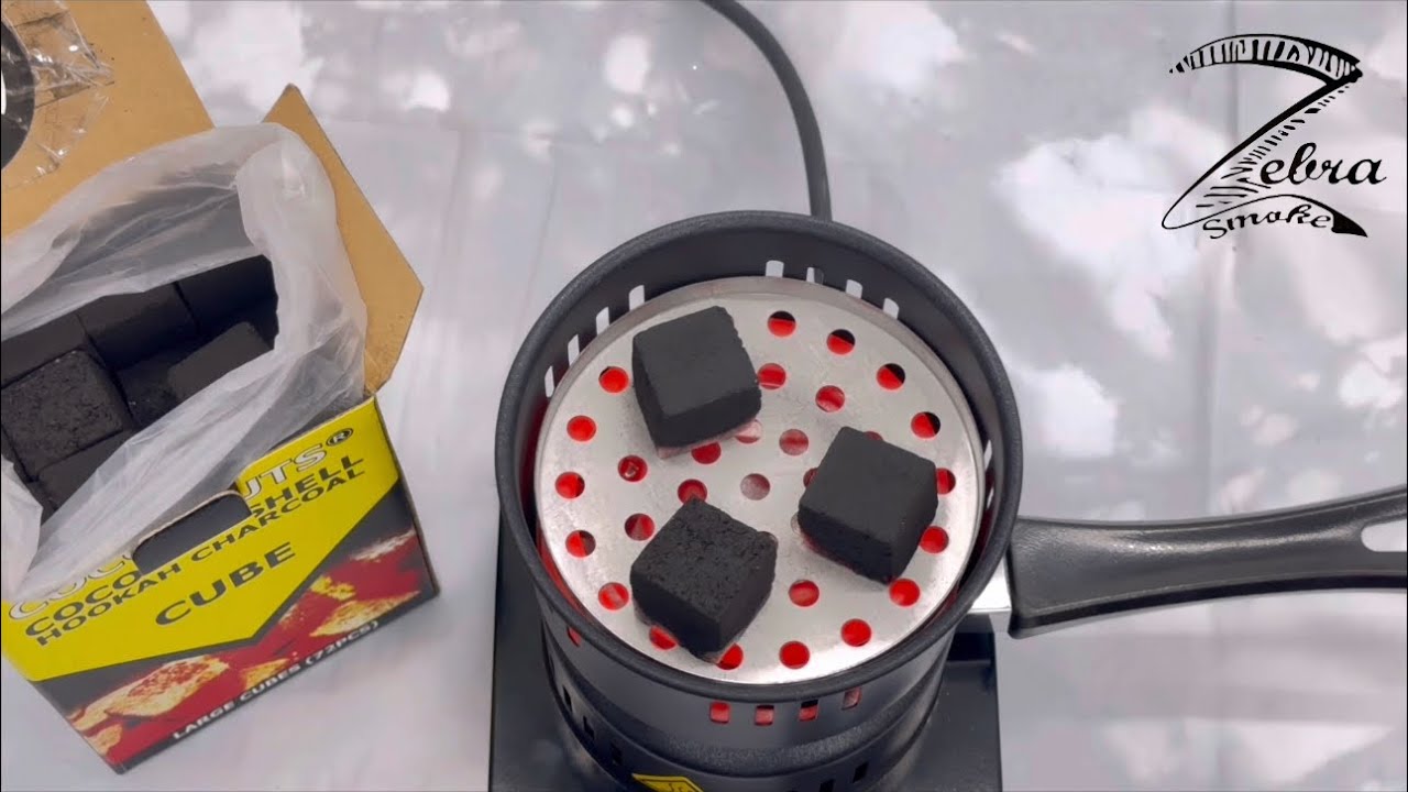 Premium Zebra Smoke charcoal burner and multiuse heater - YouTube