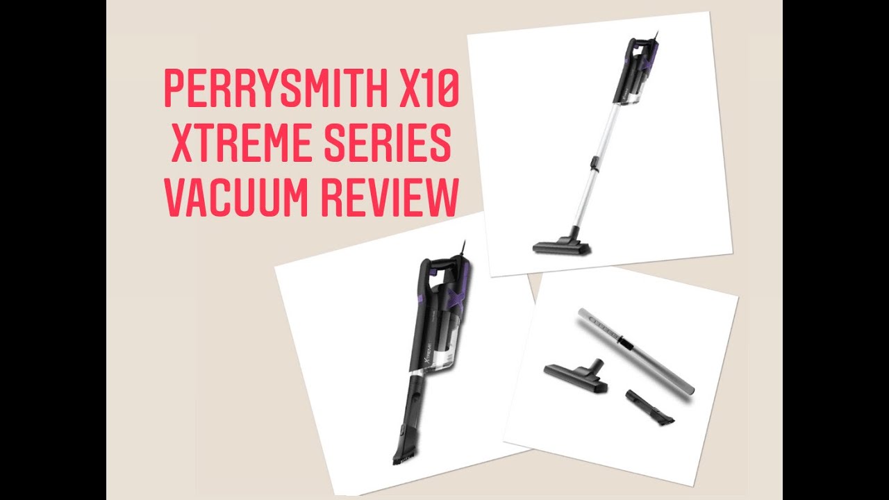 PERYSMITH HANDHELD VACUUM X10 SERIES REVIEW - YouTube