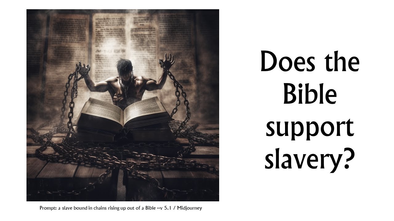 Does the Bible support slavery? - YouTube