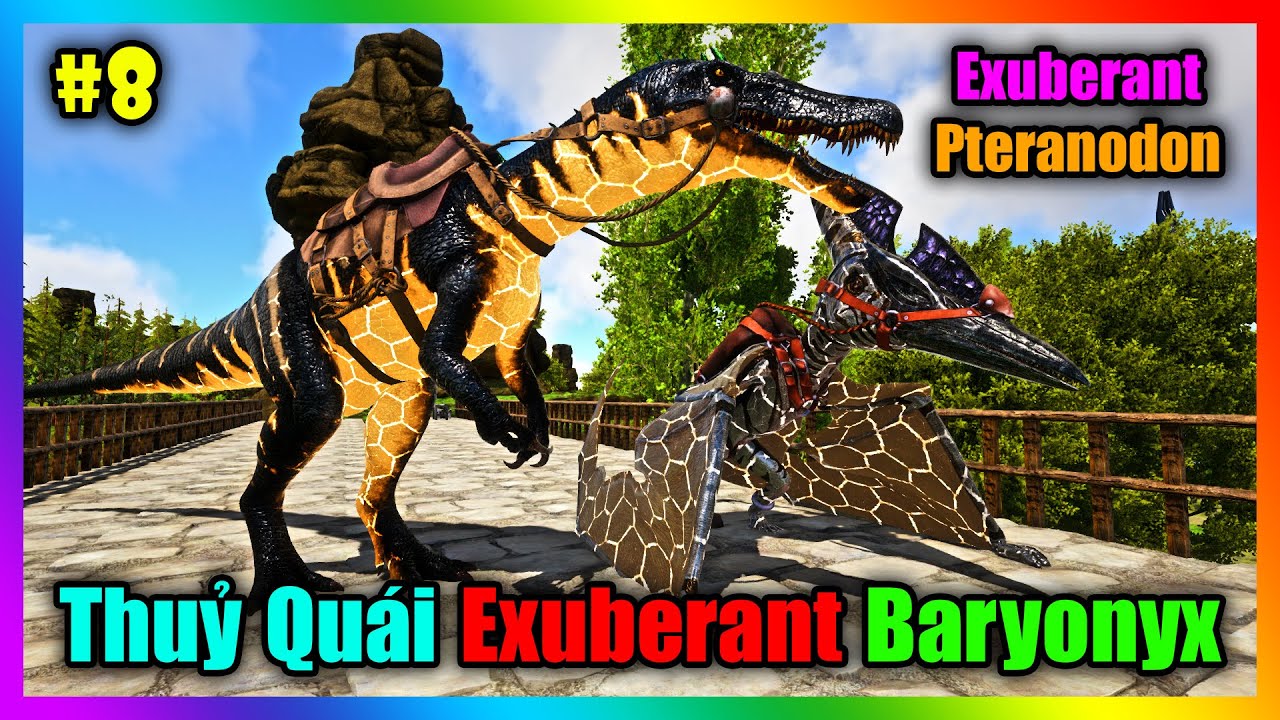 ARK: Epoch Mod #8 - Mình Bắt Thêm Exuberant Pteranodon, Baryonyx Thử ...