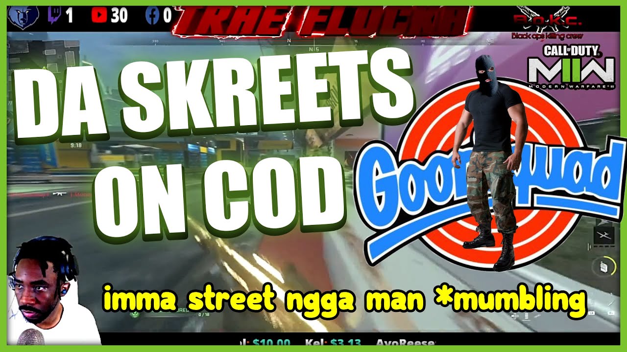 HILARIOUS ARGUMENTS! COD MODERN WARFARE II! FLOCKA VS DA COUPON SKREET ...
