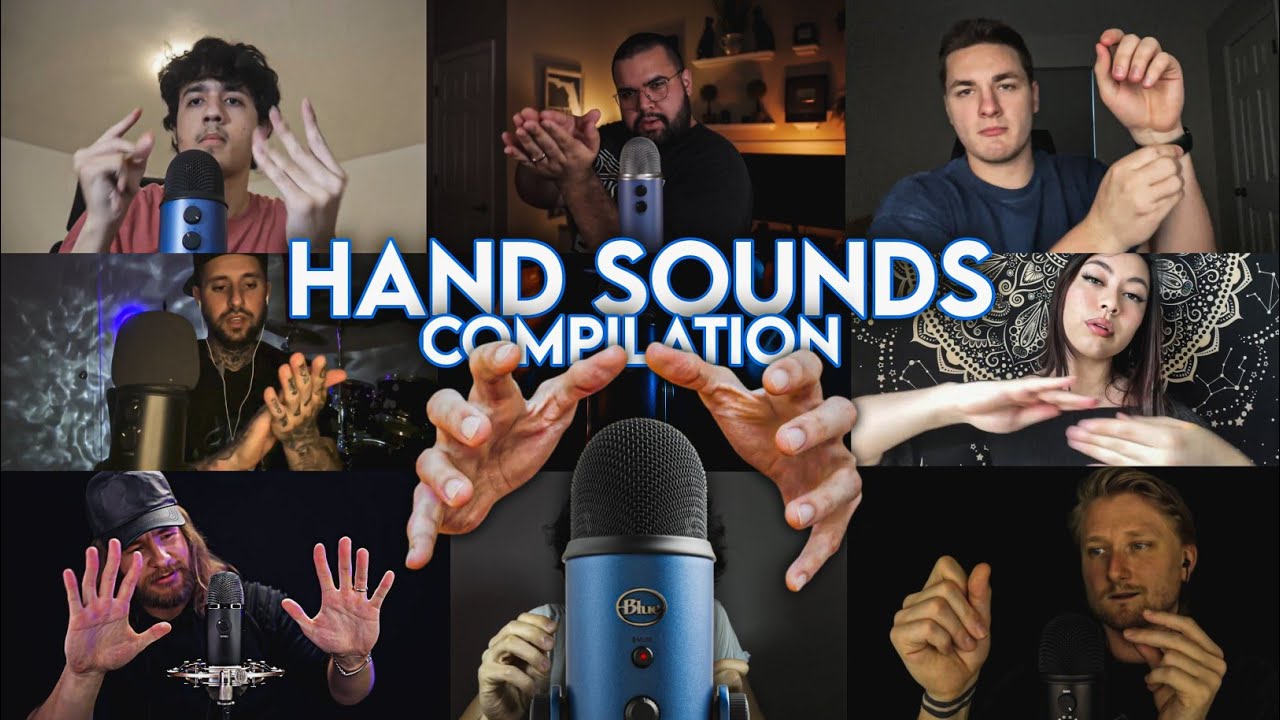 ASMR Best Hand Sounds Compilation 🖐️( 100% Tingles ) - YouTube