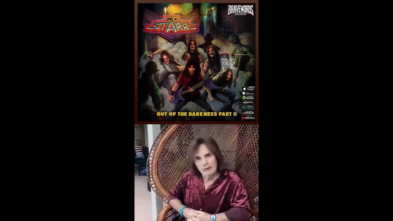 Jack Starr talking about his new album Out Of The Darkness Part II that is out TODAY! - YouTube