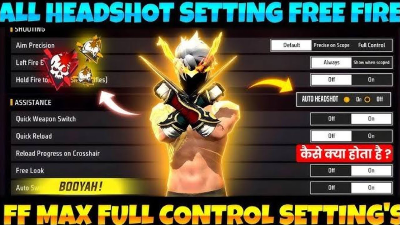 Ultimate Free Fire Sensitivity Settings Guide (How To Aim Better) - YouTube