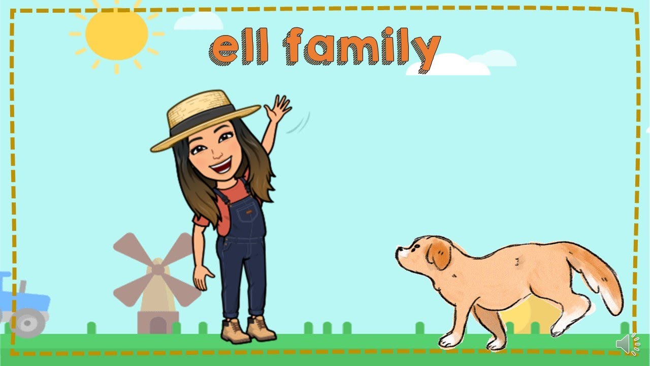 ell family | Phonics Lesson - YouTube