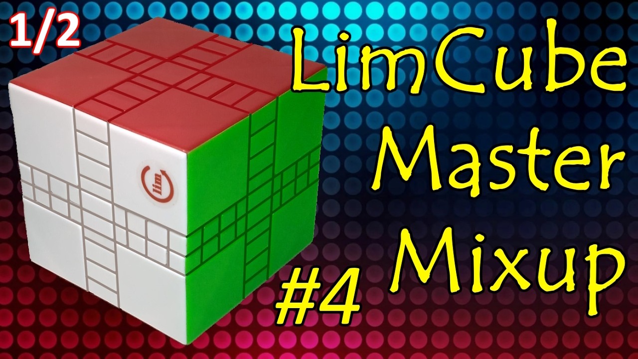 Как собрать LimCube 4 Master Mixup, часть 1/2 Лим куб Мастер Миксап 4 ...