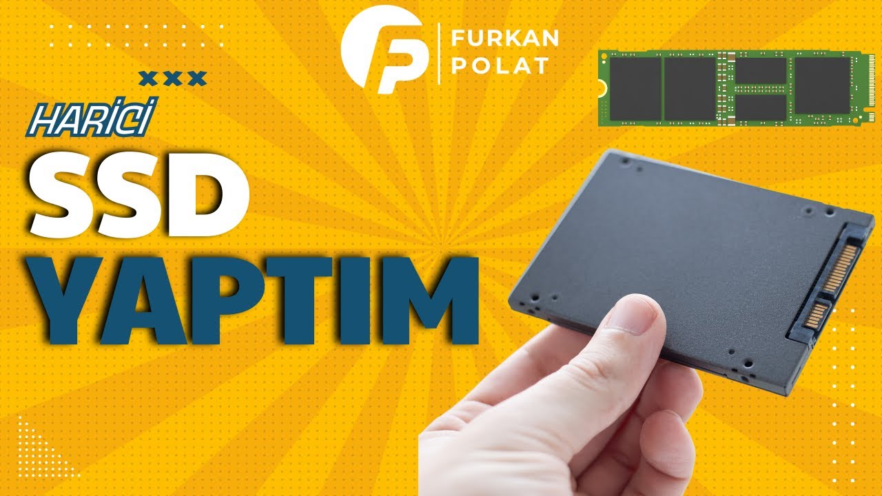 Harici SSD Yaptım | Harici m2 ve Sata SSD Nasıl Yapılır? - YouTube