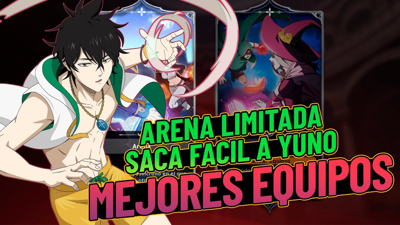 💥SACAR FACIL A YUNO Y SU PAGINA💥EQUIPOS Arena PVP Limitada. Black ...