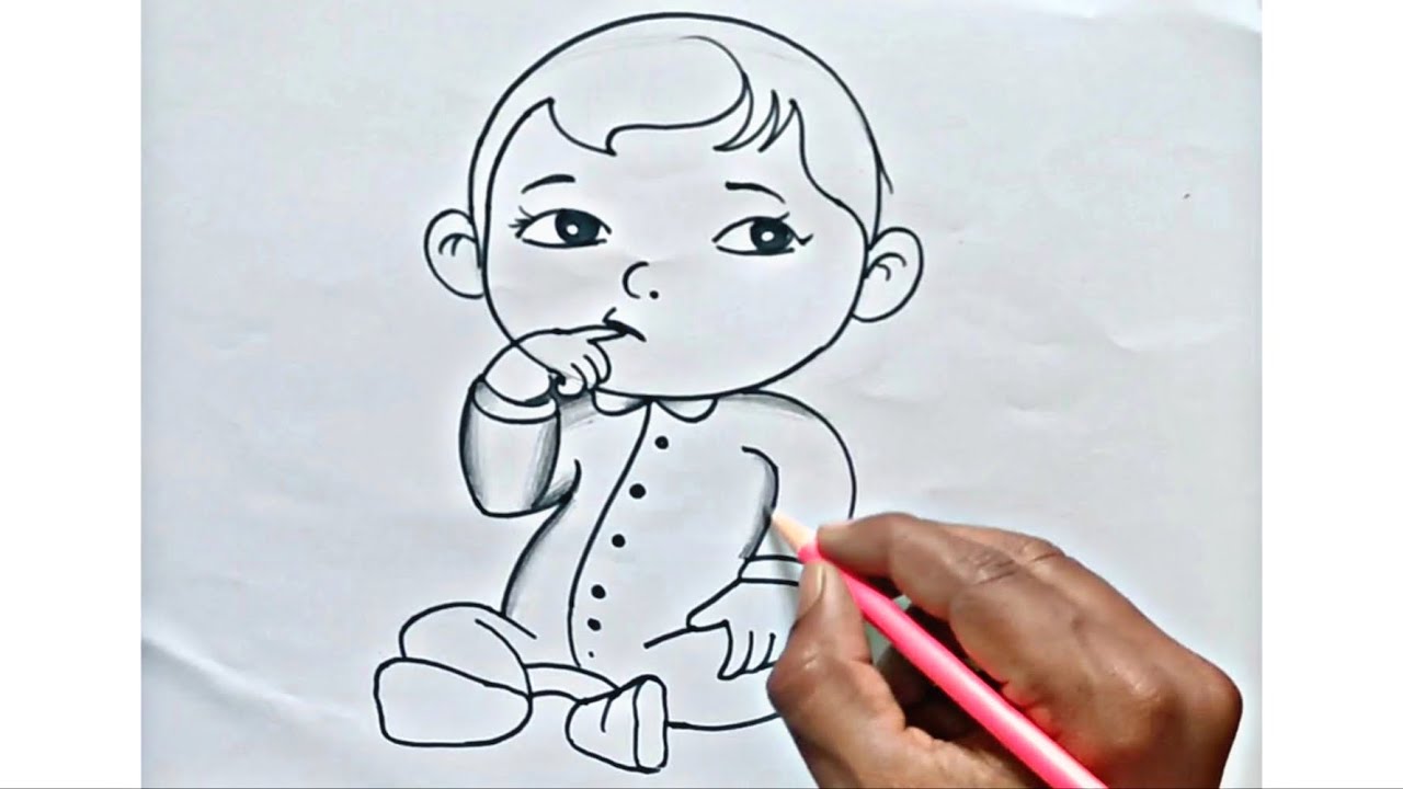 cute boy drawing // cute boy drawing easy // cute boy drawing step by ...