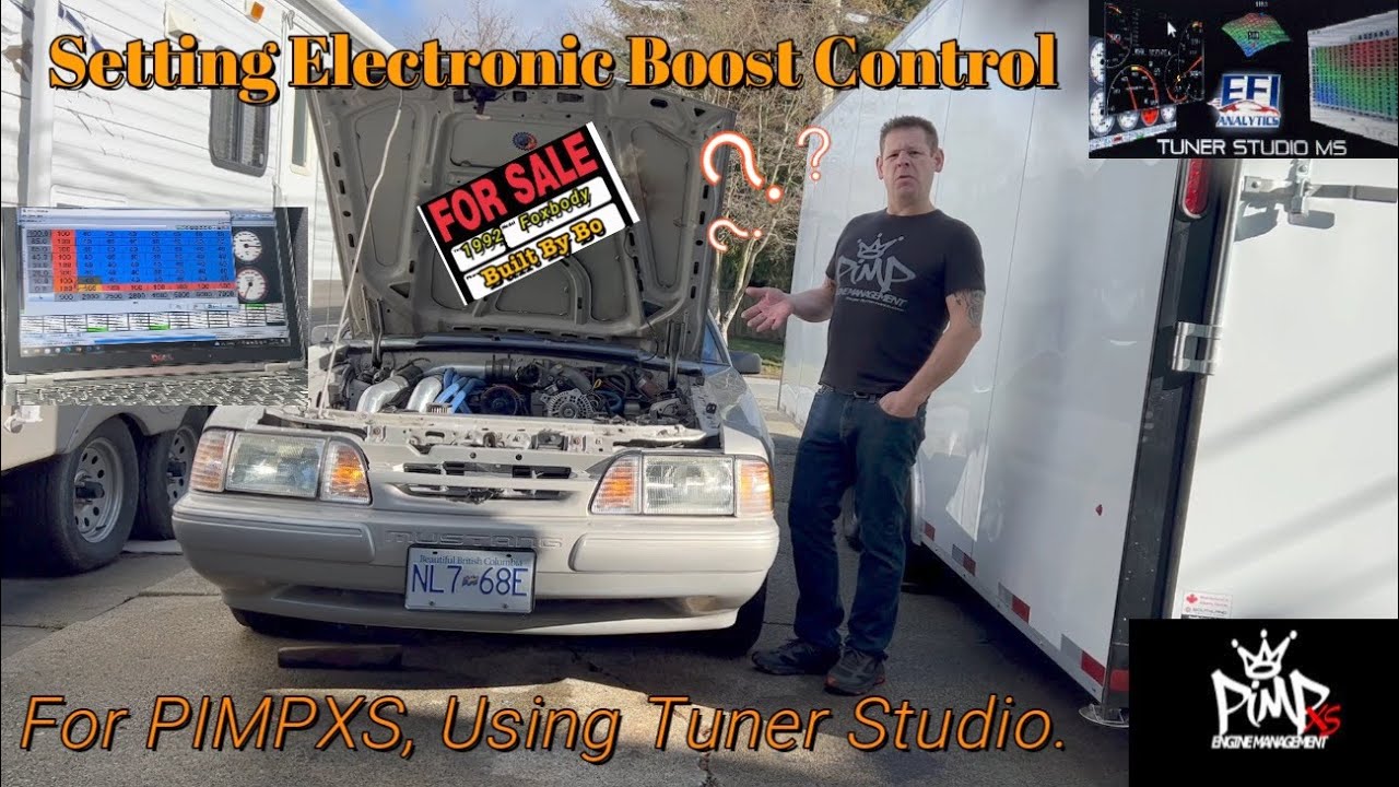 PIMPXS Electronic Boost Control, Tuning using Tuner Studio! - YouTube