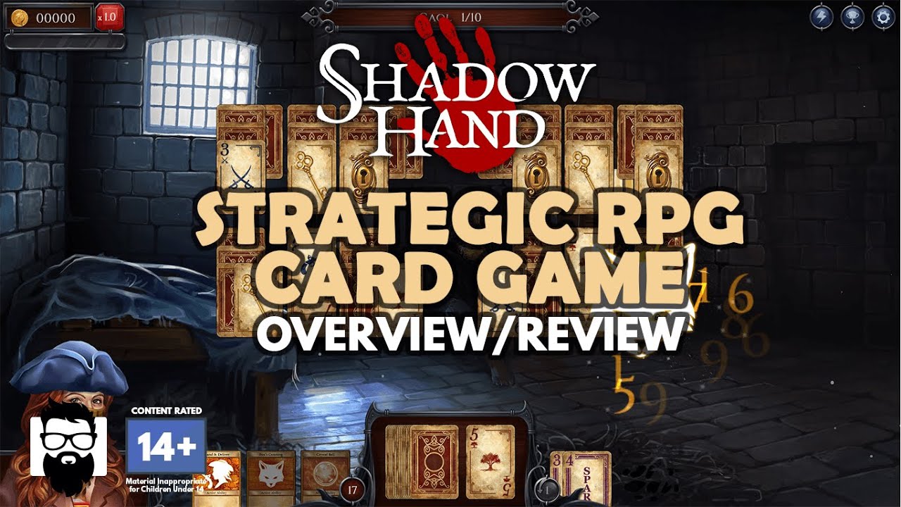 Shadowhand - STRATEGIC RPG CARD GAME - OVERVIEW/REVIEW - YouTube