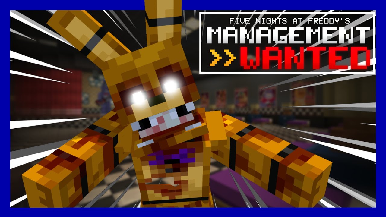 Is This Truly The End? | #FNAF Management Wanted Minecraft Mod - YouTube