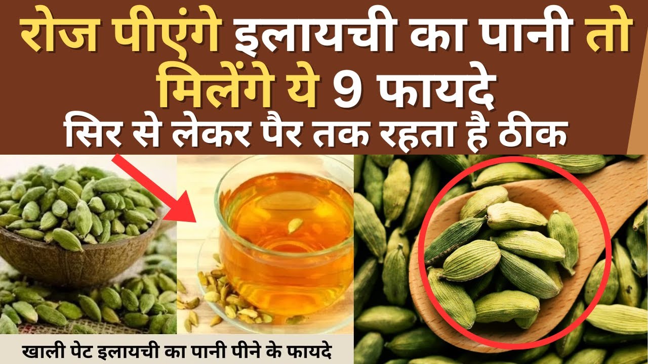 रोज पीएंगे इलायची का पानी तो मिलेंगे ये 9 फायदे | Choti Elaichi Khane ...