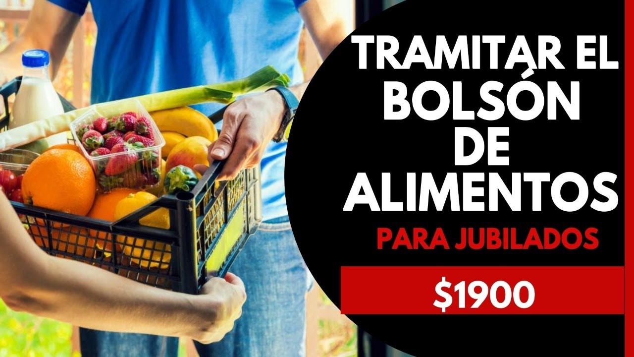 TRAMITAR EL BOLSÓN DE ALIMENTOS O $1900 PESOS - YouTube