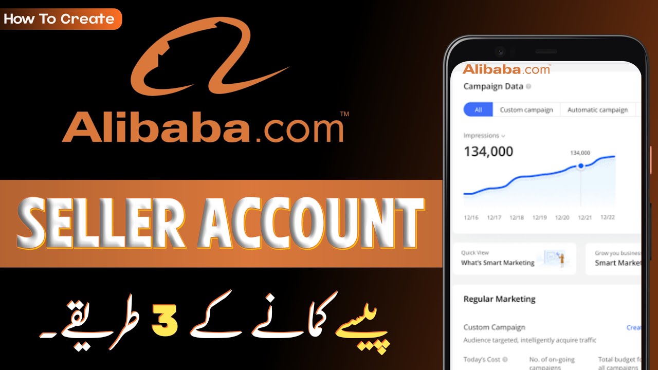 ALIBABA Seller Account in Pakistan - Learn How to Start Selling & Earn ...