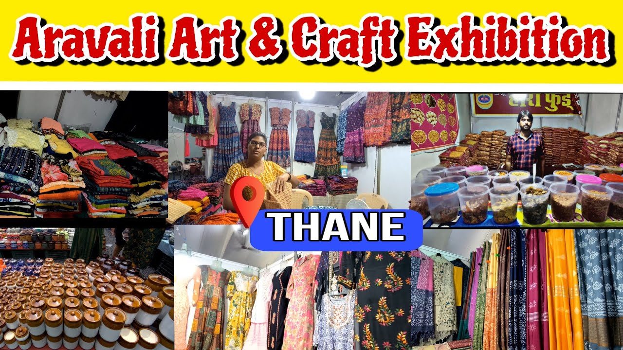 आरवली प्रदर्शन, TMC Ground ठाणे वेस्ट|Aravali Art & Craft Exhibition ...