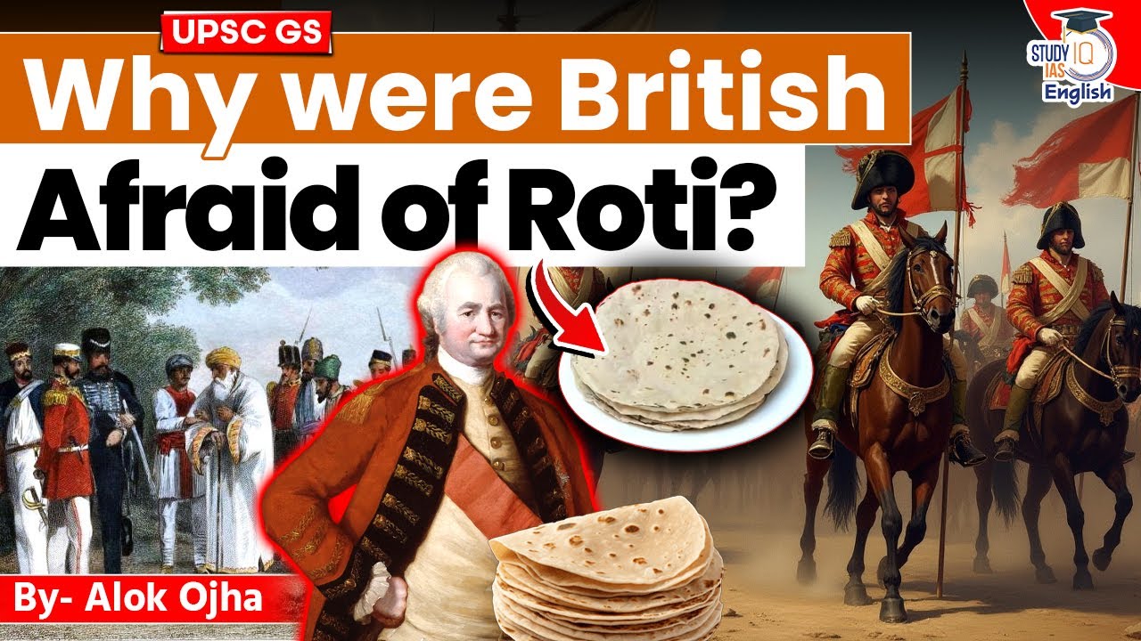 Why were British afraid of Roti? | Chapati Movement | Indian History By ...
