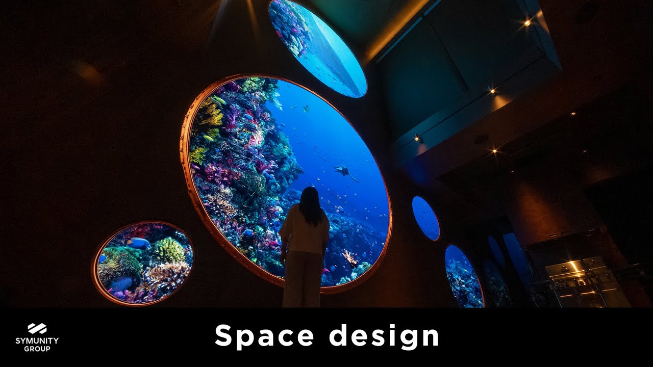 [Space Design] Architectural LED Mapping - YouTube