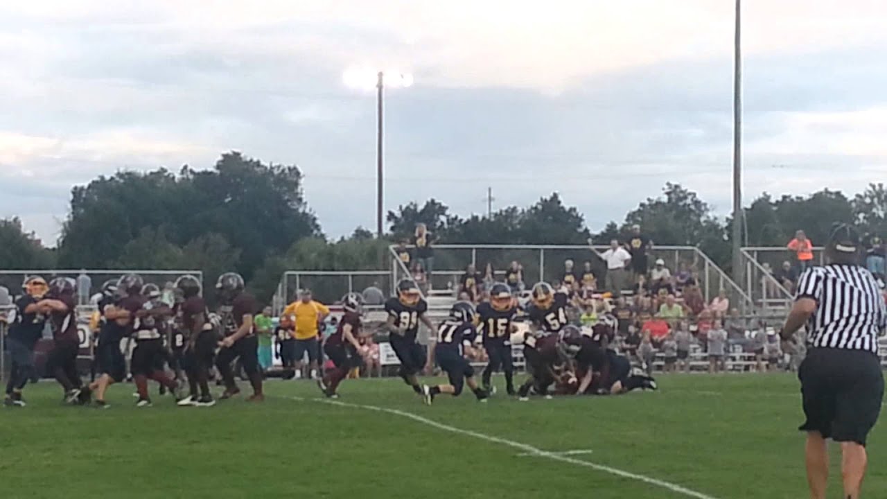 Denzel Moses fumble recovery for a touchdown. - YouTube