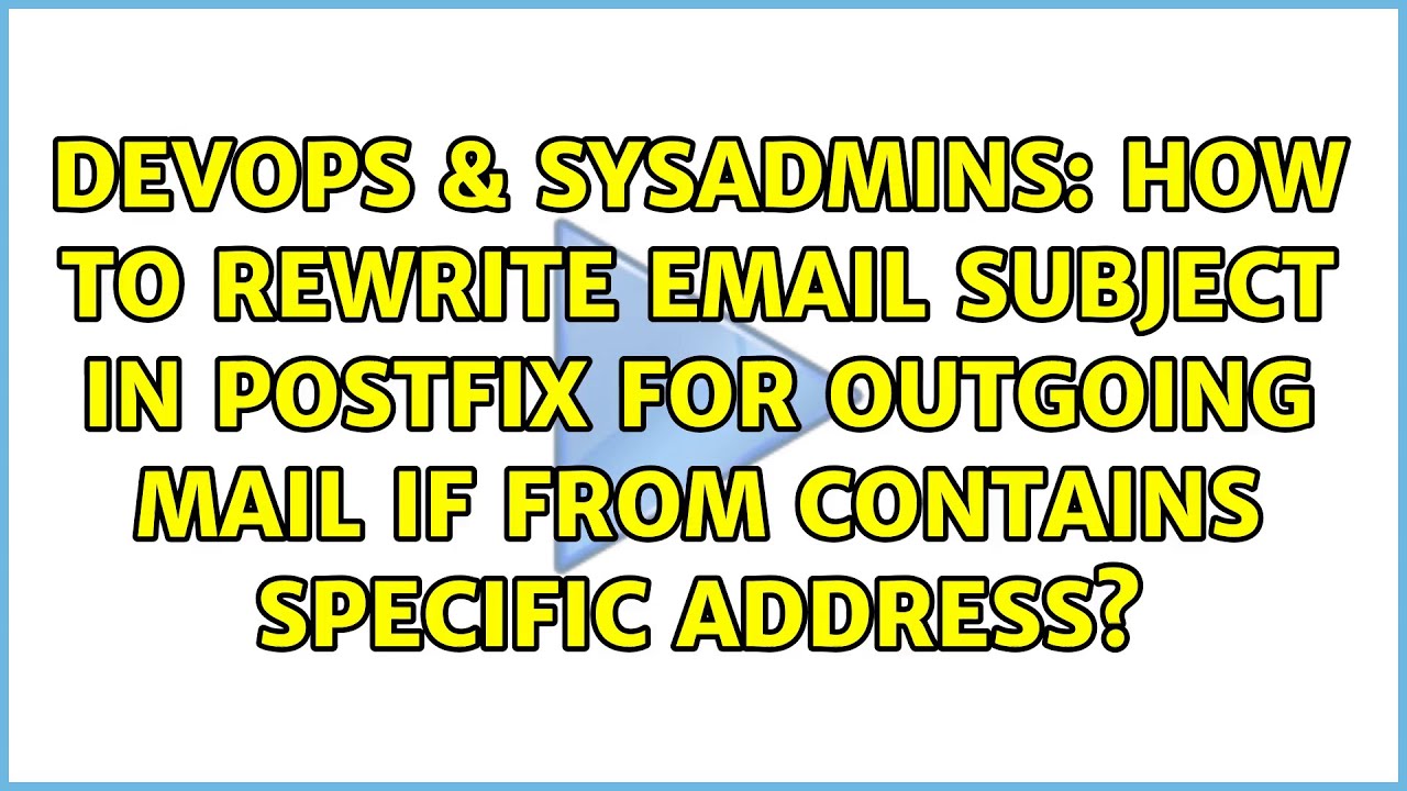 How to rewrite email subject in postfix for outgoing mail if From ...