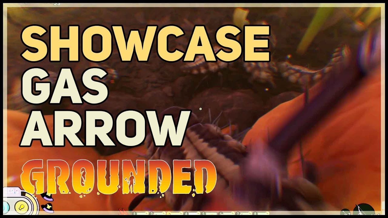Grounded Gas Arrow Damage Showcase - YouTube