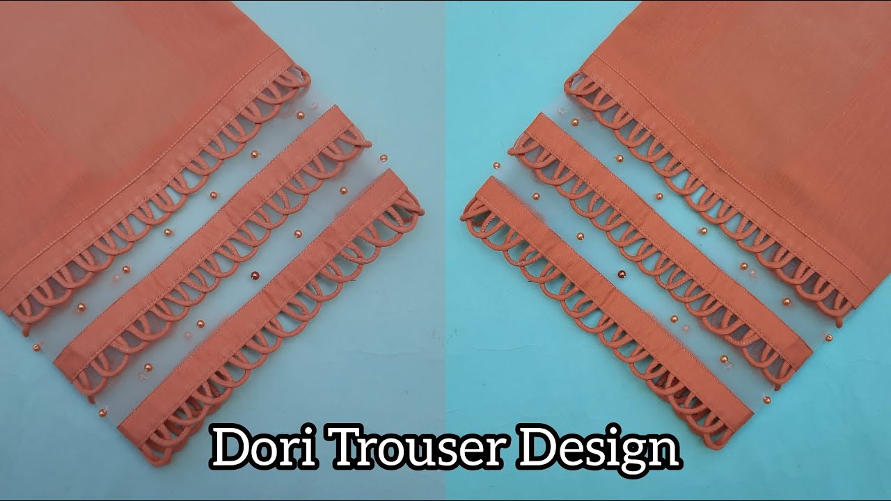 Dori Trouser Design_Beautiful Troser Poncha Design_Unique trouser ...