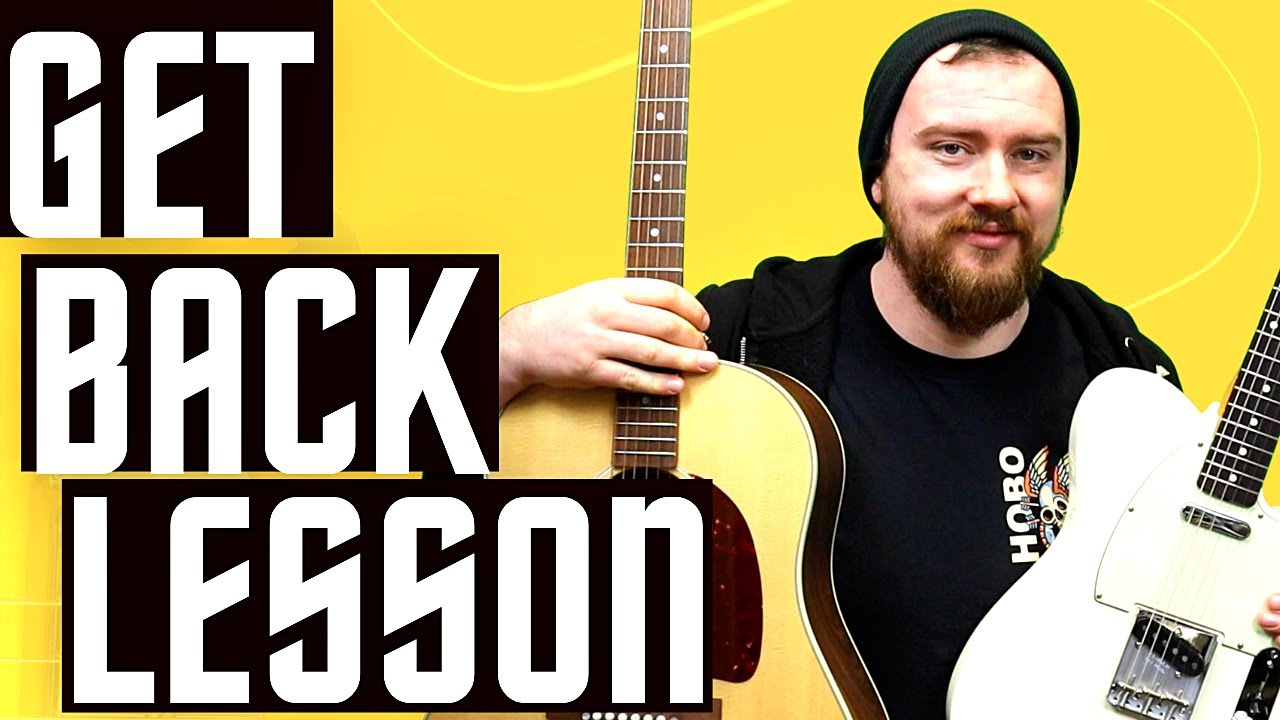 Get Back Guitar Lesson | The Beatles Tutorial | Chords & Lead! - YouTube