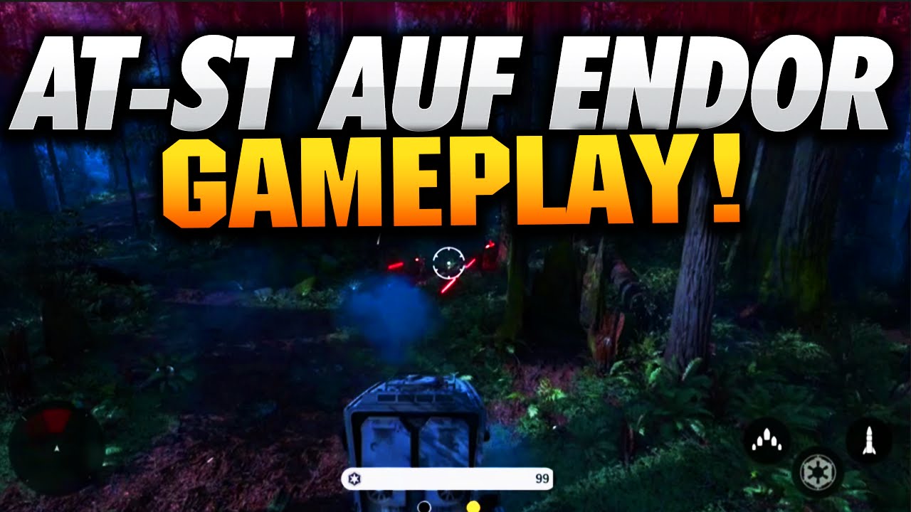 »ENDOR BEI NACHT!« - Neues AT-ST Endor Night Map Gameplay in Star Wars ...