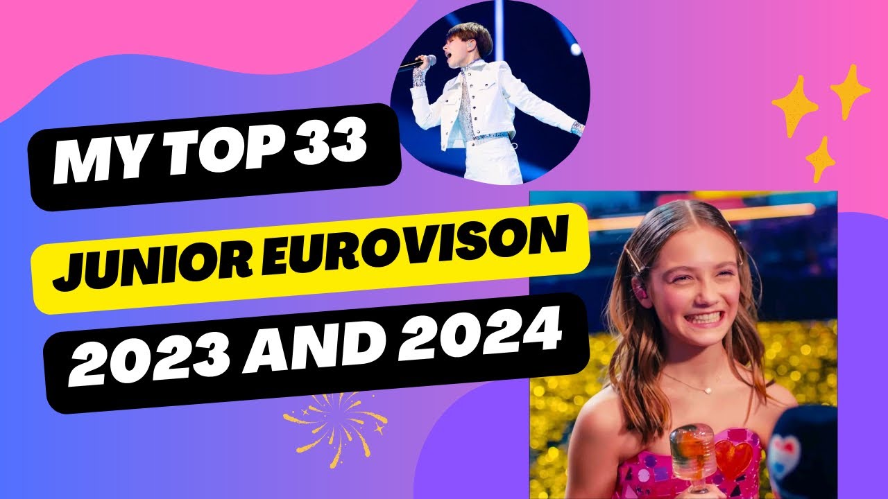 My top 33 JESC 2023-2024 - YouTube