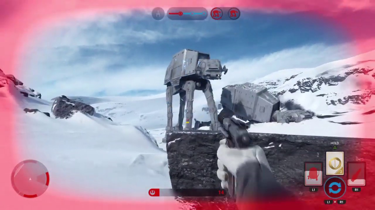 Star Wars Battlefront PS4 gameplay Outpost Beta - YouTube