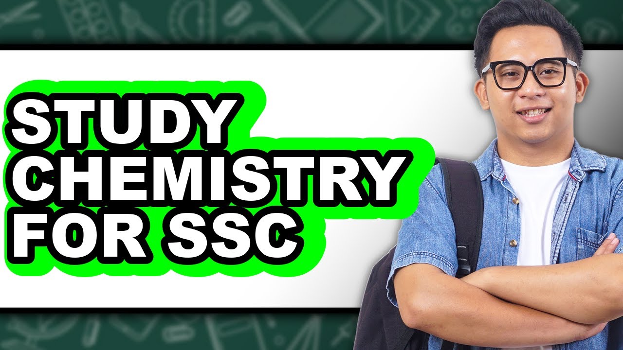 How to Study Chemistry for Ssc - Step by Step - YouTube