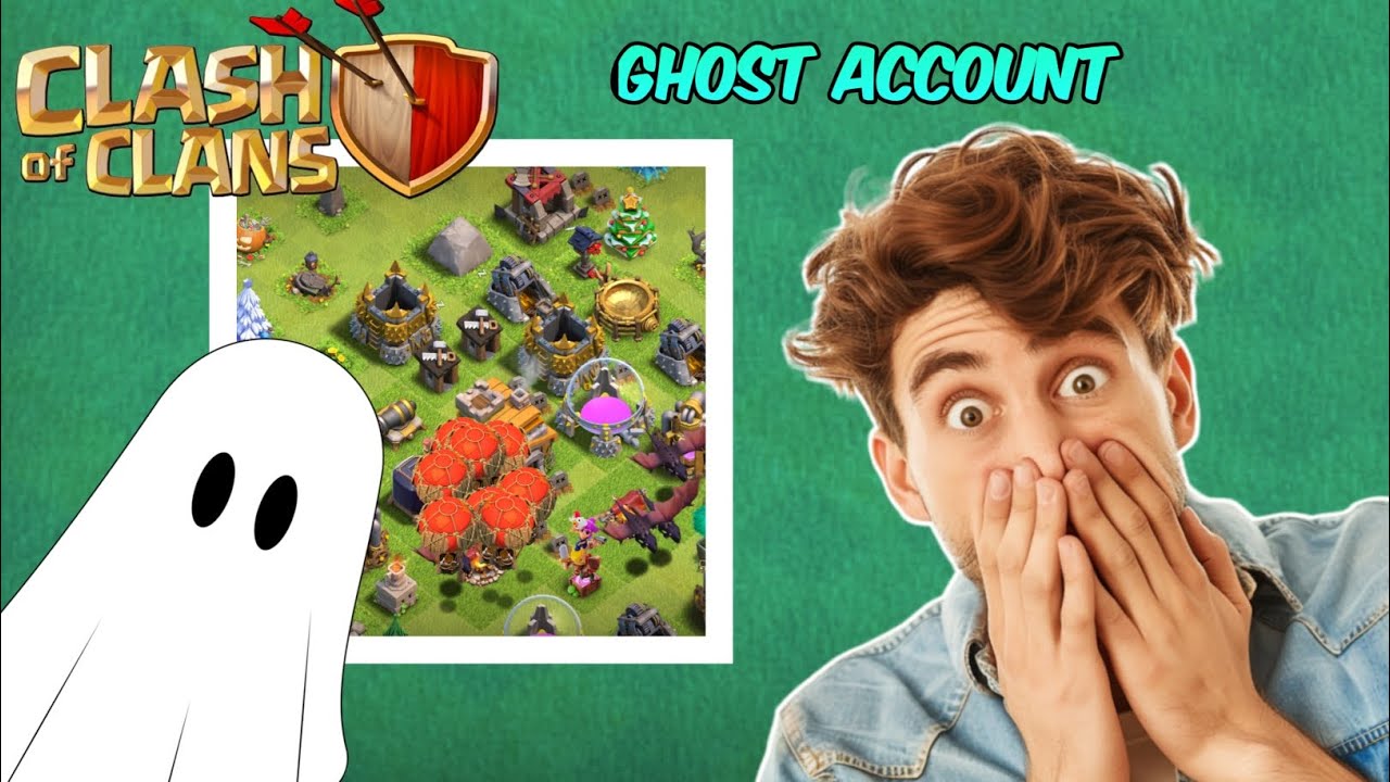 GHOST ACCOUNT IN CLASH OF CLANS | - YouTube