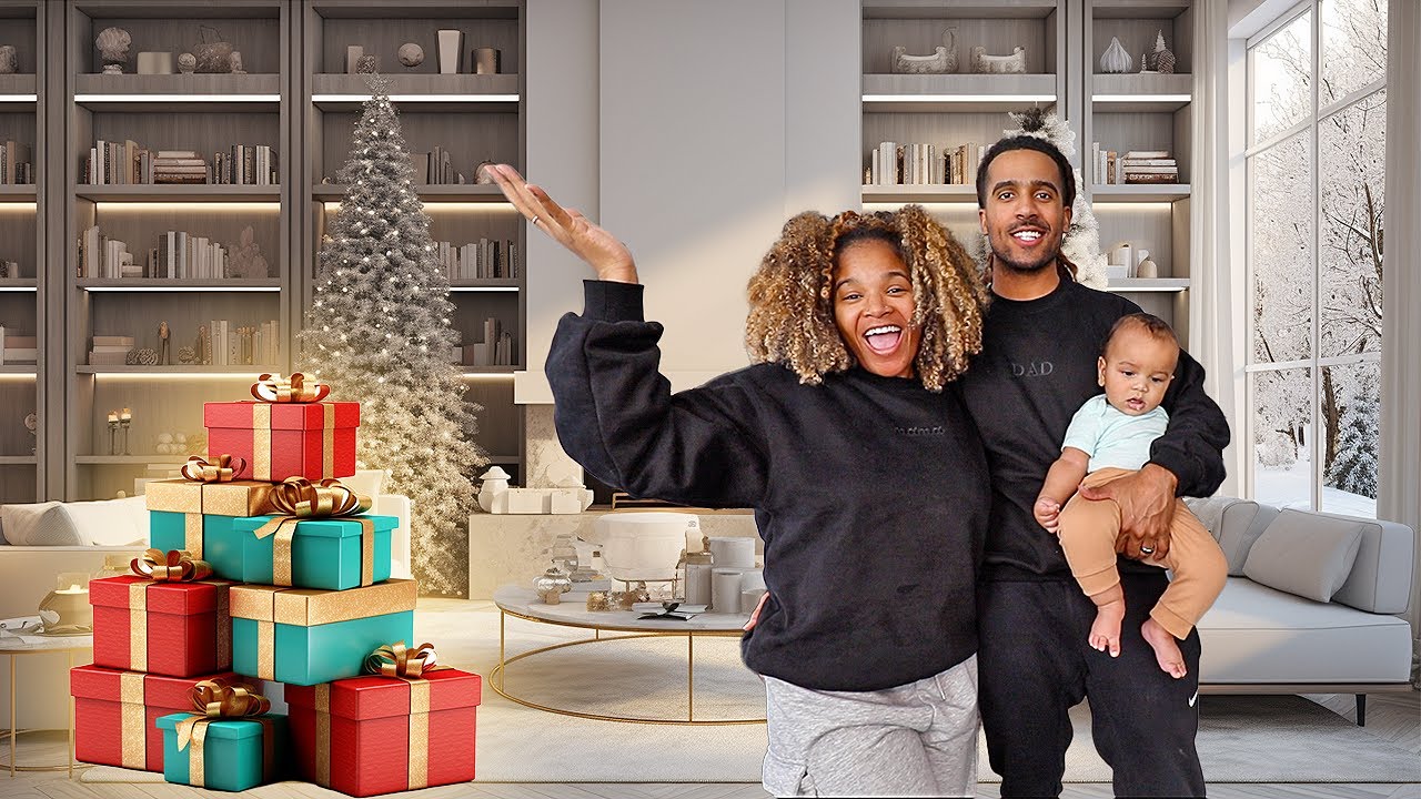 PREPARING FOR OUR FIRST FAMILY CHRISTMAS!!! - YouTube