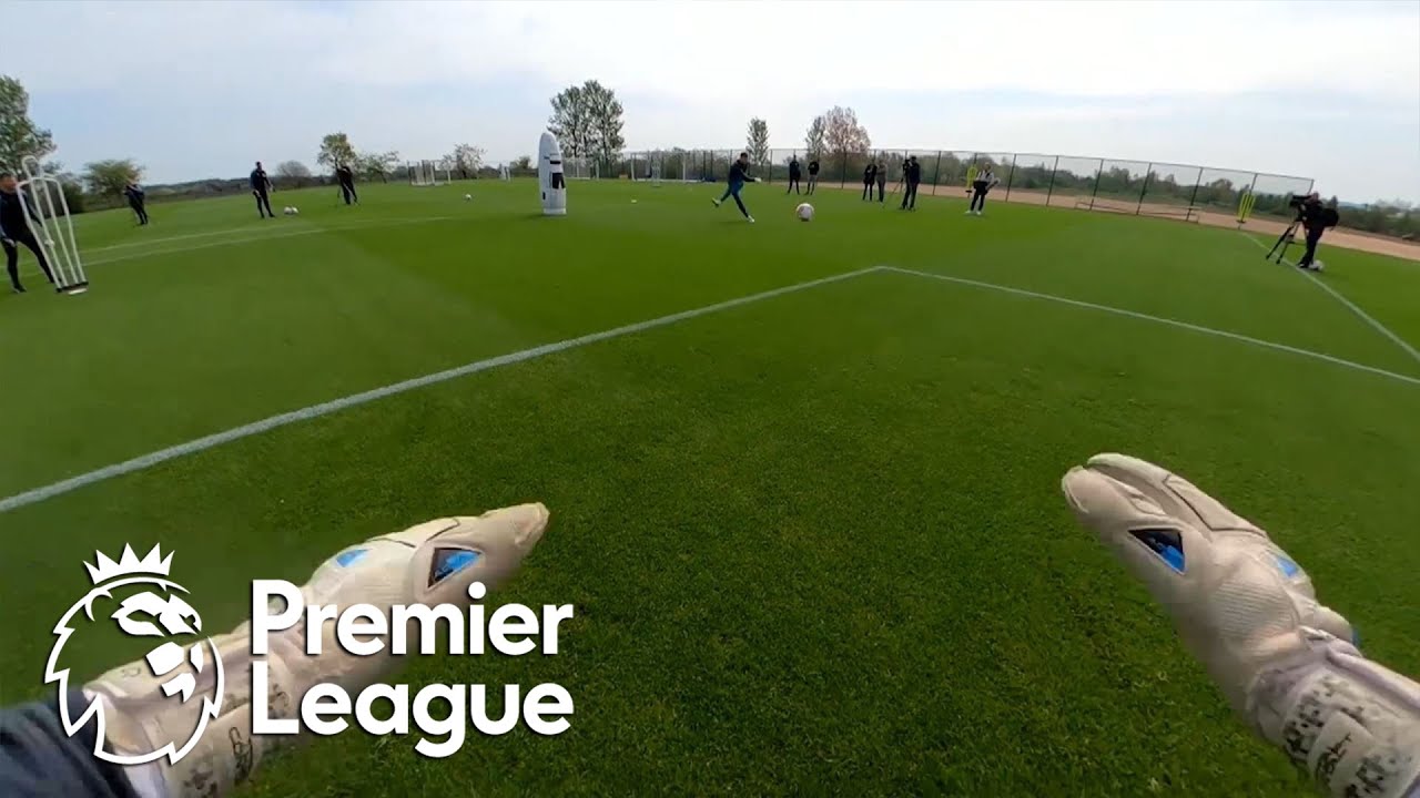 Nick Pope's first-person POV of Newcastle United GK training | Premier ...