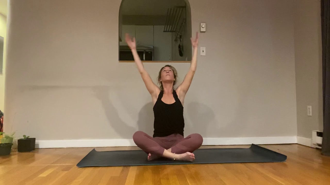 Wrist free lower body yoga with Babz - YouTube