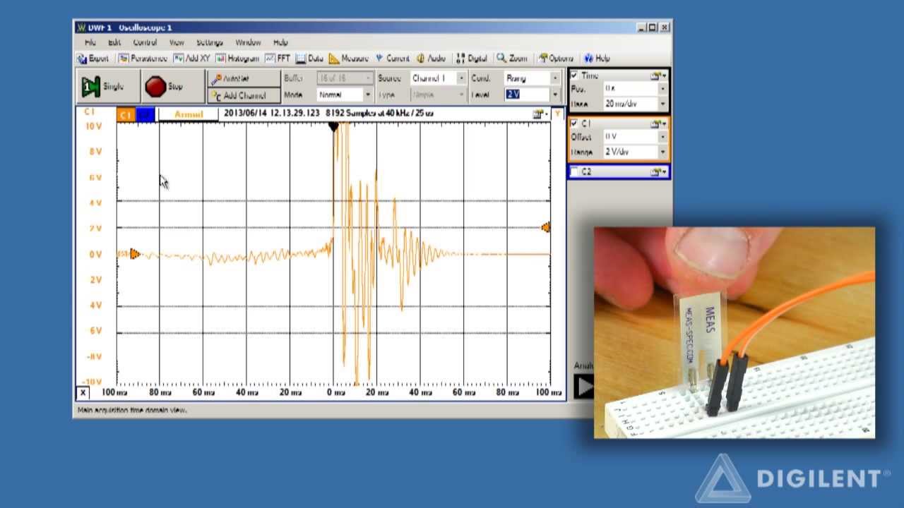 Analog Discovery Tutorials: Scope 7: Single Acquisition - YouTube