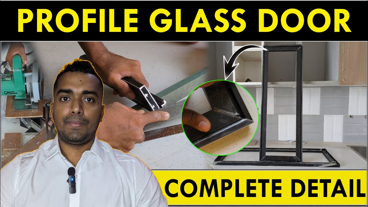 Profile Glass Door | Profile Door For Kitchen | Slim Profile Shutter ...
