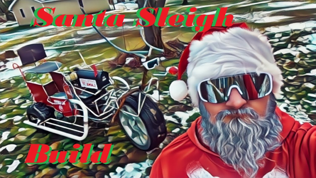 Santa Sleigh Build - YouTube
