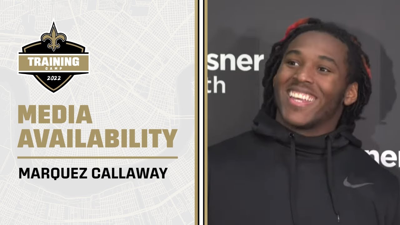 Marquez Callaway on Jameis Winston's Progress | Saints Training Camp ...