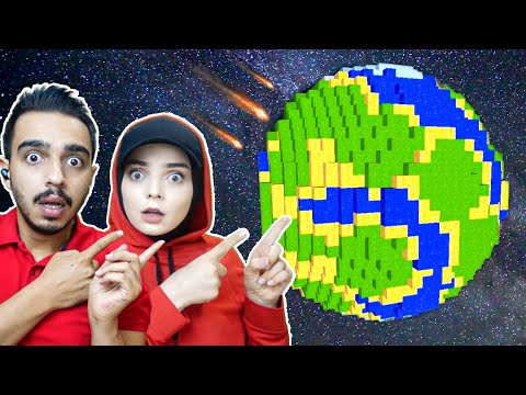 GİZEMLİ MİNECRAFT GEZEGENİ BULDUK !!  😱 Solar Smash