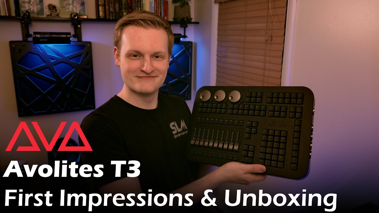 Avolites T3 - First Impressions & Unboxing - YouTube