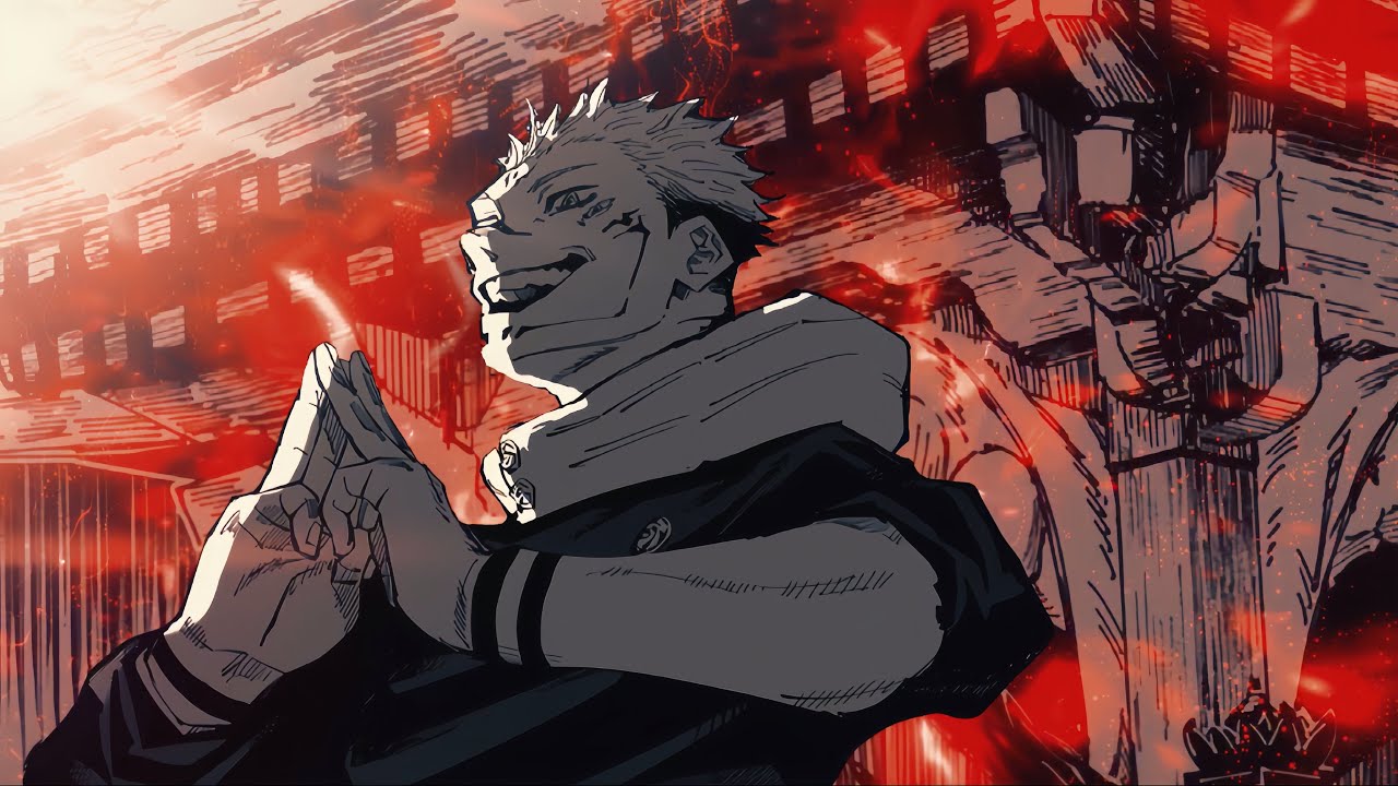 sukuna domain expansion manga animation by me+vfx - YouTube